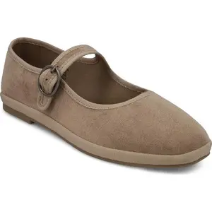 Mia Miluna Mary Jane Flat - Maple