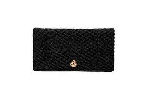 MICHELLE WILHITE The Eloise Clutch - Black