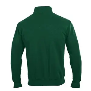Champion New York Jets Powerblend Quarter-zip Pullover - Green