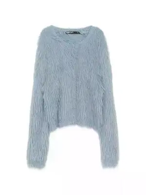 Bimba Y Lola Light- Straight Fur Cardigan