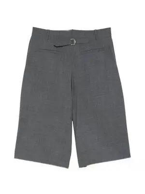 JUUN.J Pleated Tailored Shorts - Grey