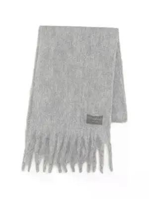 Bimba Y Lola Wool Blend Scarf - Grey