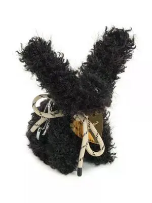 Bimba Y Lola Fur Coco Key Ring - Black