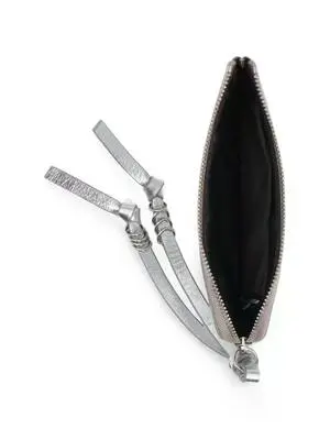 Bimba Y Lola Small Leather Wallet - Silver