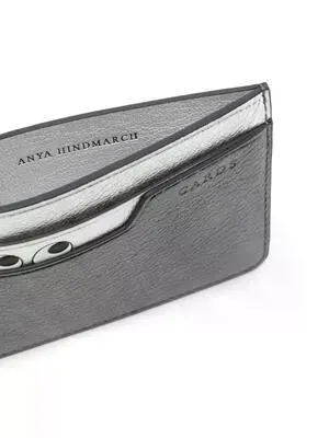 ANYA HINDMARCH Pepping Eyes Card Case - Grey