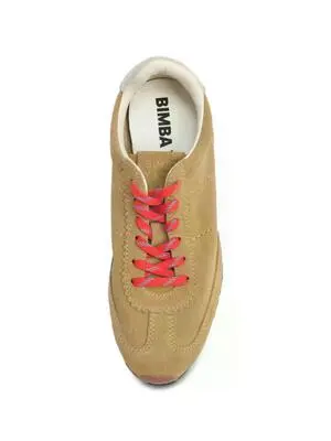 Bimba Y Lola Shoes In Ochre Suede