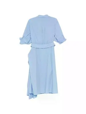 JUUN.J Button-down Layered Shirt Dress
