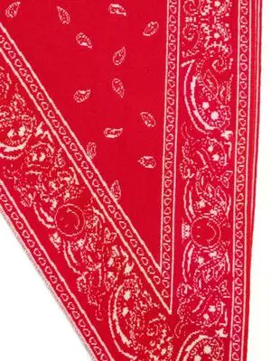 Joshua Sanders Paisley-print Bandana Scarf