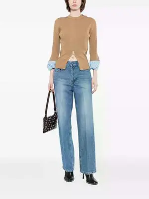Toga Layered-sleeve Sweater