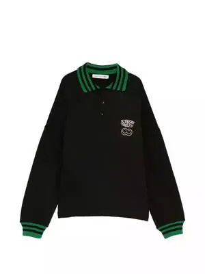 Joshua Sanders Logo-embroidered Polo Shirt - Black