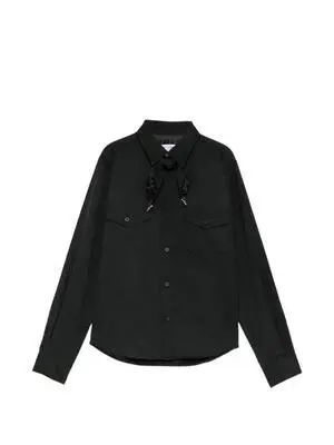 TOGA TOO Western-style Button-down Shirt - Black
