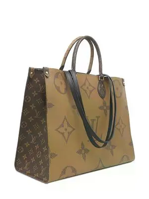 LOUIS VUITTON 2021-2026 Monogram Reverse Giant Onthego Gm Satchel