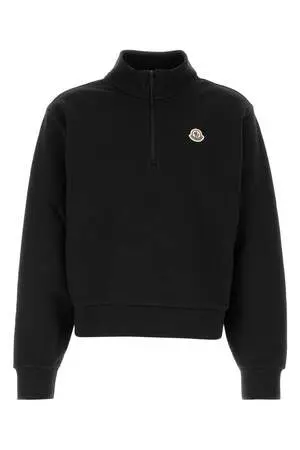 Moncler Cotton Sweatshirt - Black
