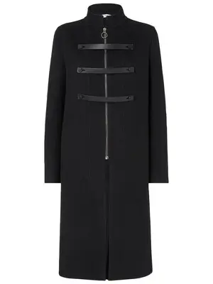 Fendi Wool And Shearling Coat