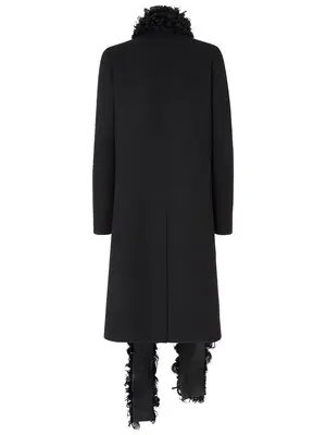 Fendi Wool And Shearling Coat