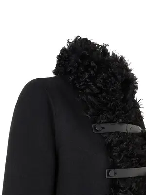 Fendi Wool And Shearling Coat