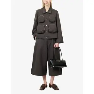 MELITTA BAUMEISTER Cargo Cotton Shirt Jacket