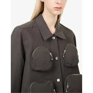 MELITTA BAUMEISTER Cargo Cotton Shirt Jacket
