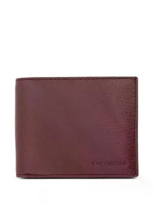 COCCINELLE Medium Smart To Go Logo-debossed Grained Wallet - Red