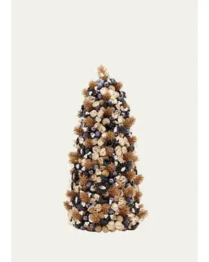 SALZBURG CREATIONS Haute Couture 18" Tabletop Christmas Tree - Multi