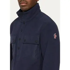 Moncler Half-placket Hybrid Jacket