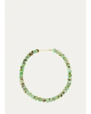 Jia Jia 14k & Chrysoprase Coin-beaded Necklace - Yellow Gold
