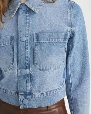 FRAME The Small Denim Jacket - Dawn