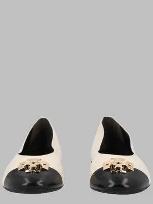 Tory Burch Tassel Mini Leather Flats For