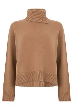 Vince High-collar Mini Pullover Sweater