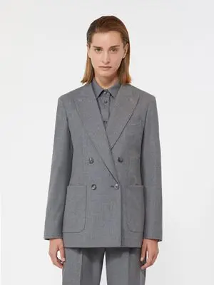 Max Mara Cashmere Foule Blazer