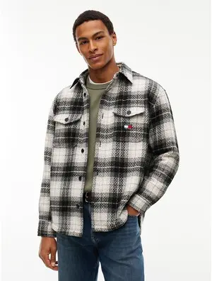 Tommy Hilfiger Check Overshirt - Black Check