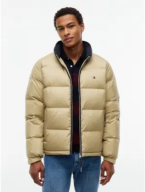 Tommy Hilfiger Water-repellent Ripstop Down Jacket - Khaki