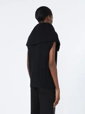 Max Mara Sleeveless Stretch Wool Sweater
