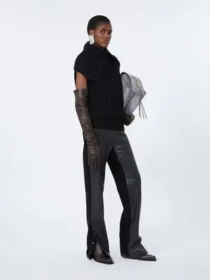 Max Mara Sleeveless Stretch Wool Sweater