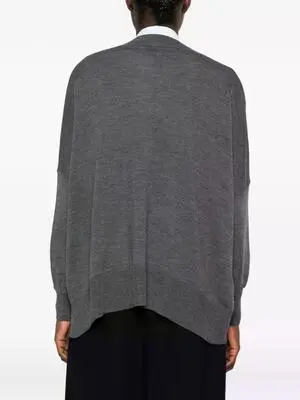 MEIMEIJ Faux-pearl-embellished Cardigan - Grey