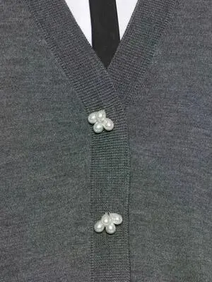 MEIMEIJ Faux-pearl-embellished Cardigan