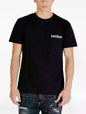 BOMBER Logo-print T-shirt