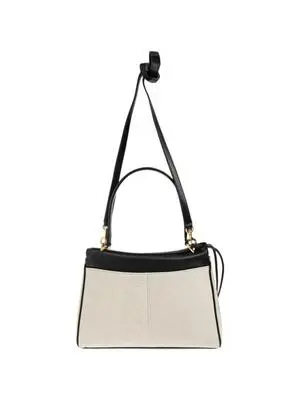 Balenciaga Rodeo Handbag Small In Beige/black