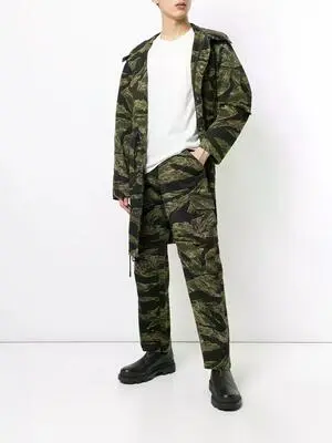PORTS V Tiger Stripe Camouflage Parka