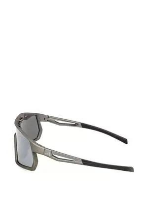 Adidas Kentro S Geometric-frame Sunglasses - Grey