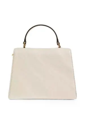 Valentino Garavani Vlogo Leather Tote Bag