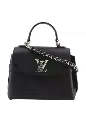 LOUIS VUITTON 2021-2026 Grained Calfskin Mini Lockme Ever Satchel