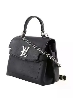LOUIS VUITTON 2021-2026 Grained Calfskin Mini Lockme Ever Satchel