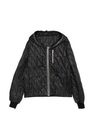 Rick Owens Quilted Hooded Jacket