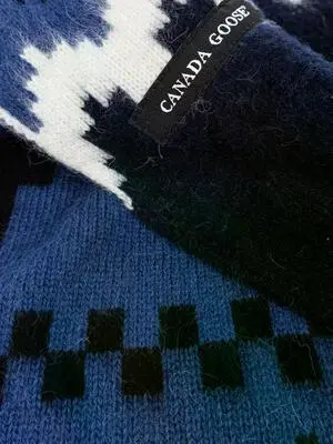 Canada Goose Fair Isle-knit Scarf
