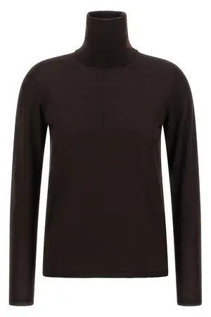 Max Mara Saluto' Turtleneck Sweater - Brown