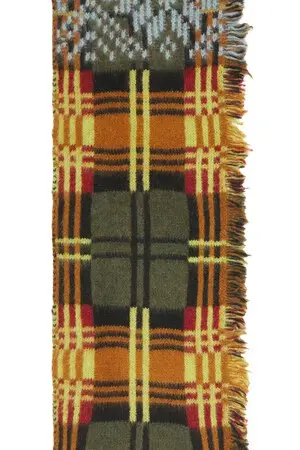Dries Van Noten Teepee Scarf In Green