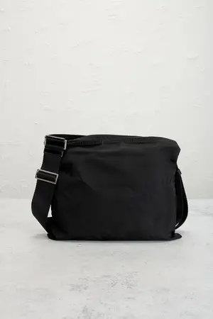 Prada Tessuto Flat Messenger Bag