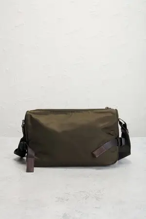 Prada Re-nylon Speedrock Shoulder Bag In Brown