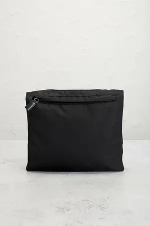 Prada Tessuto Flat Messenger Bag